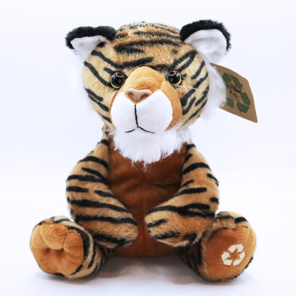 Tiger Plush – Zoo de Granby embroidered sweater - Boutique du Zoo de Granby