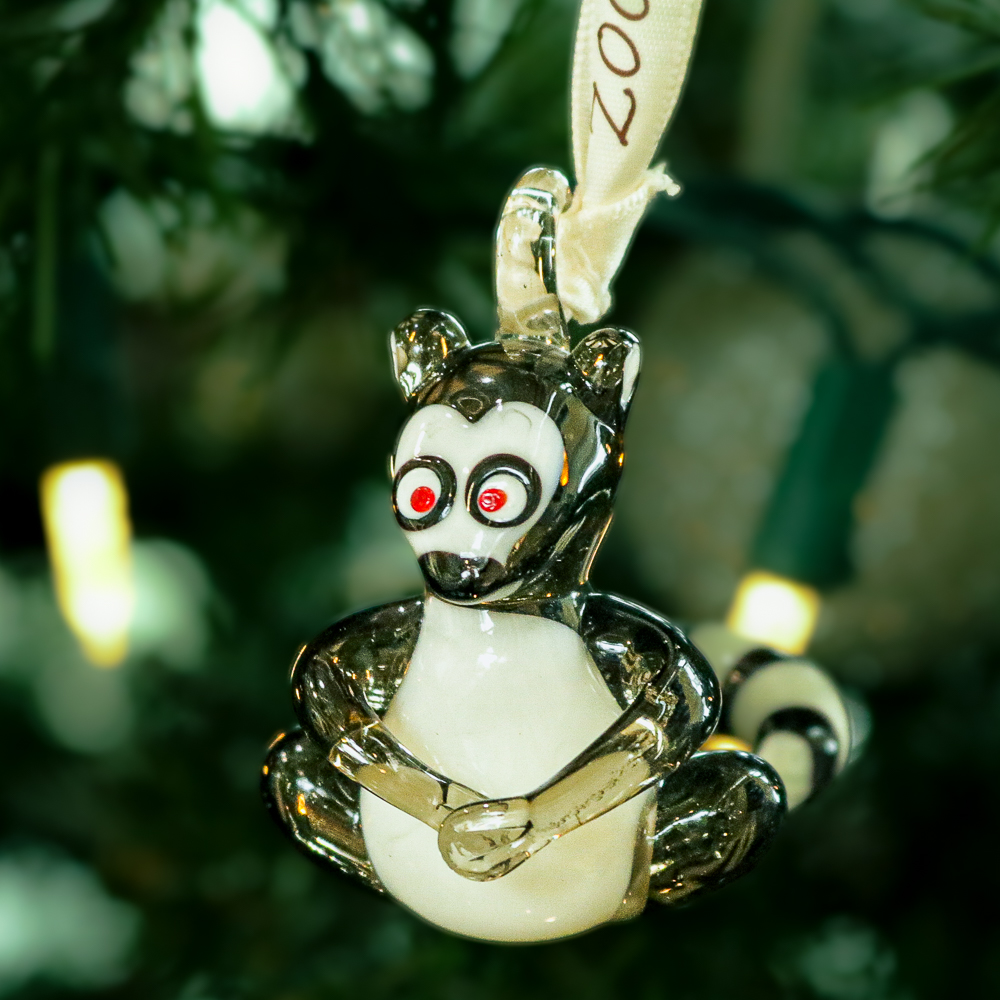 Lemur of the tropics - Christmas Ornament - Zoo de Granby Shop
